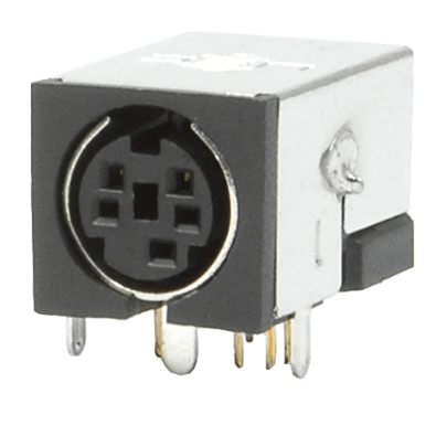 MD-60SMW | with Normally Closed Switch, Right-Angle PCB | Mini Circular ...